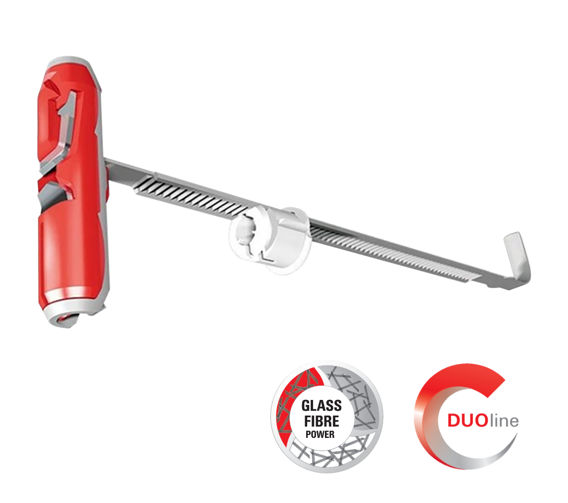 Nylonowe mocowanie uchylne z wkrętem FISCHER DUOTEC 10 S PH 539025 /25szt./ – Fischer Polska ...