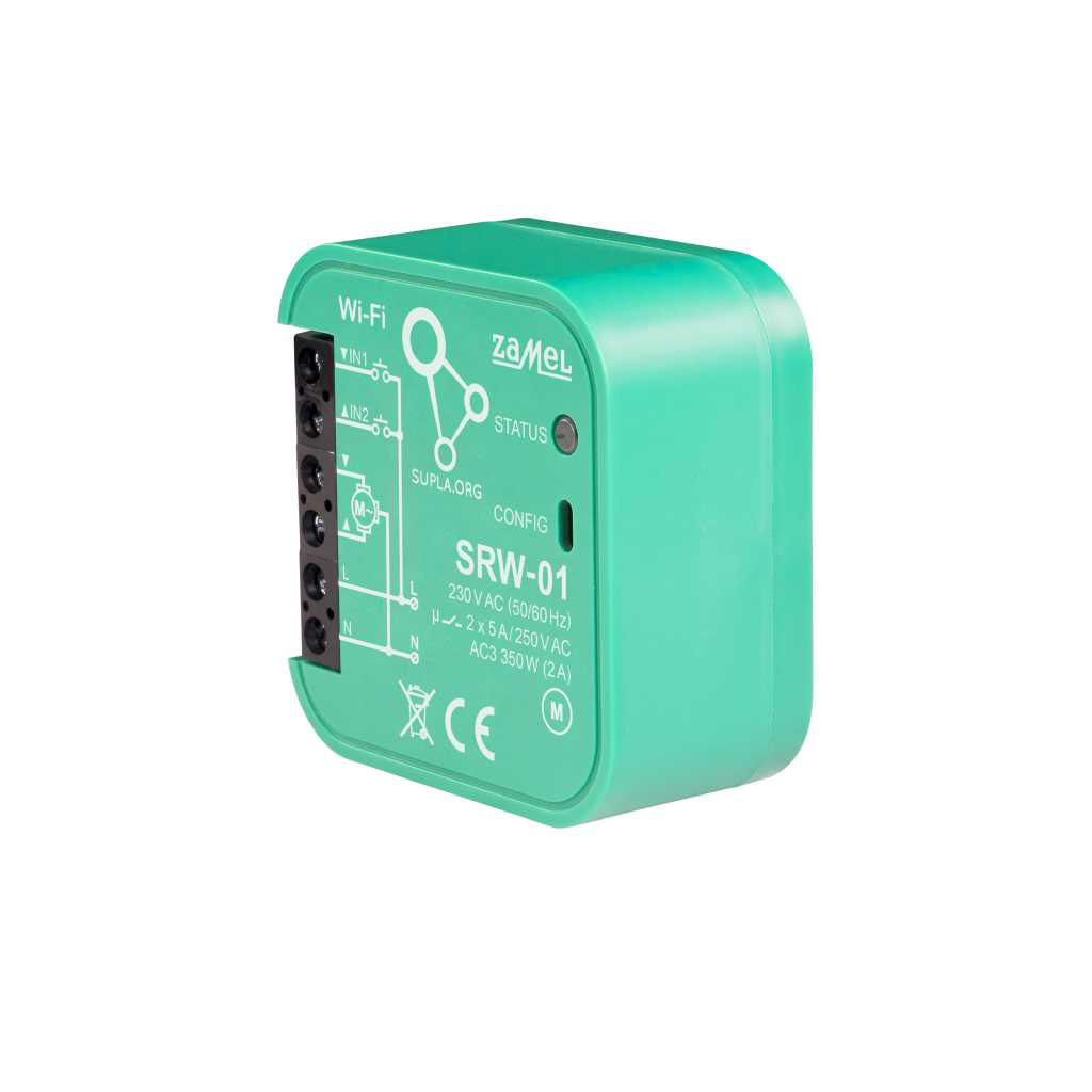 SUPLA Sterownik rolet WI-FI SRW-01 SPL10000004 – ZAMEL | TIM SA