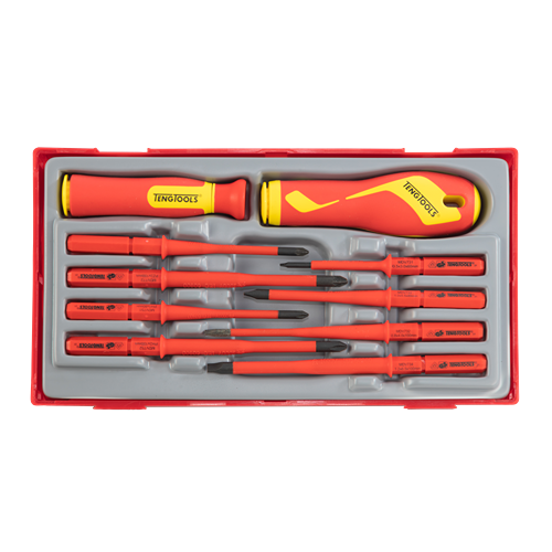 Zestaw wkrętaków izolowanych 1000V 10 elementowy Teng Tools TTV710N ...