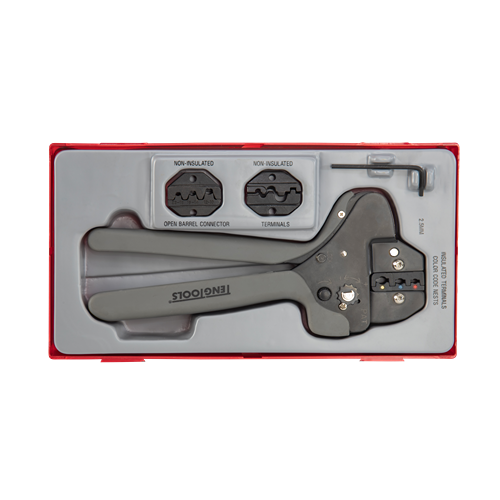 Zestaw narzędzia do zaciskania końcówek 4-elementowy Teng Tools TTCP04 ...